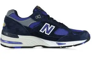 NEW BALANCE 991 Lace-up Sneakers - Blue
