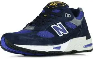 NEW BALANCE 991 Lace-up Sneakers - Blue