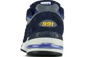 NEW BALANCE 991 Lace-up Sneakers - Blue