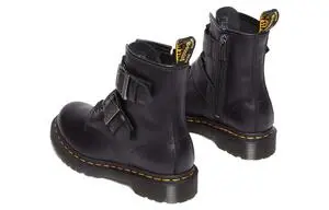 Dr. Martens 1460 Buckle Leather Lace Up Boots