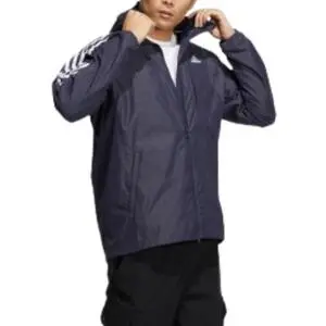 Adidas Classic Logo Printing Zipper Hooded Jacket