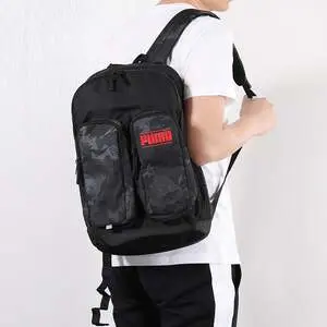 PUMA Deck Backpack Ii - Black/red