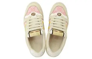 Gucci Screener Gg Sneakers - Pink/beige