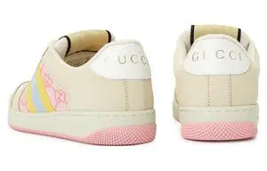 Gucci Screener Gg Sneakers - Pink/beige
