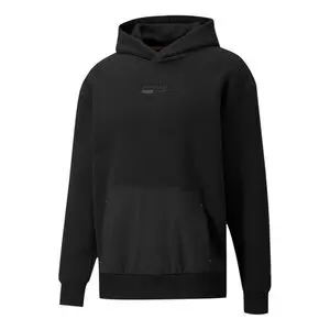 PUMA Sports Knit Pullover With Graphic Print - Black