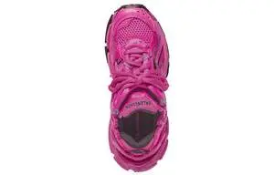 Balenciaga Runner Sneakers - Pink/black