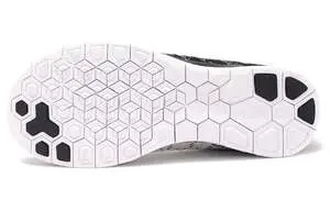 Nike Free 4.0 Flyknit Athletic Shoes - White/white-black-volt