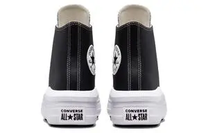 CONVERSE Chuck Taylor All Star Move Platform High Top Leather Sneakers - Black