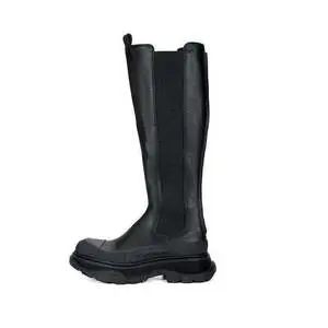 Alexander McQueen Tread Leather Over-the-knee Boots