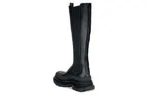 Alexander McQueen Tread Leather Over-the-knee Boots