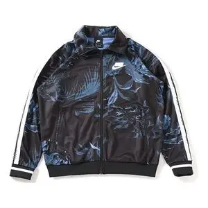 Nike Sports Wear Nsw Athleisure Casual Sports Printing Jacket - Black