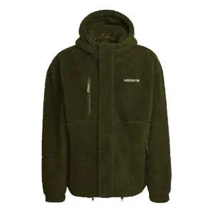 Adidas Originals Polar Fleece Hooded Jacket - Multi-color