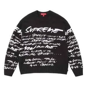 Supreme Future Knit Sweater - Black/white