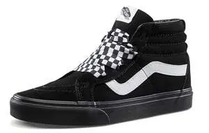 VANS Sk8-hi Alt Lace Sneakers With Checked Ribbon Fastening
