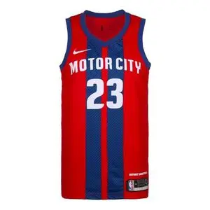 Nike Nba Detroit Pistons 23 Griffin Basketball Jersey - Red