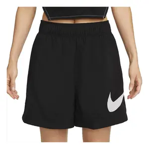Nike Essential High-rise Woven Shorts - Black