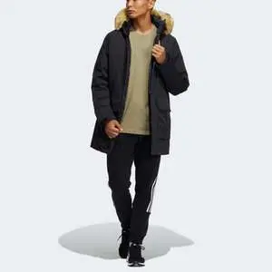 Adidas Hooded Down Parka Jacket - Default Color