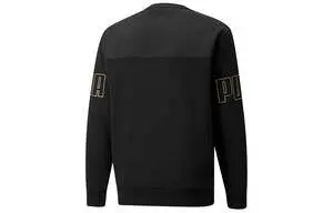 PUMA Winterized Crew Bronzing Logo Pullover