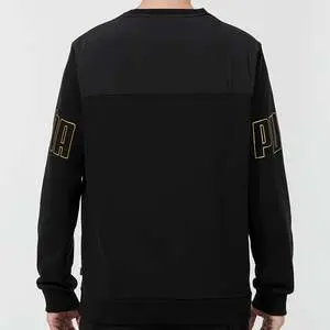 PUMA Winterized Crew Bronzing Logo Pullover