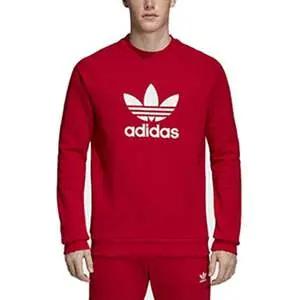 Adidas Originals Trefoil Crewneck Sweatshirt - Red