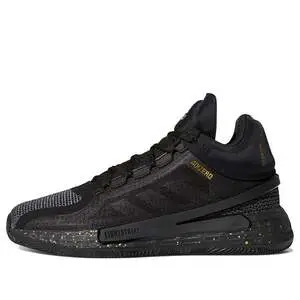 Adidas D Rose High Top Sneakers - Black
