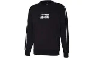 CONVERSE Chuck Taylor All Star Track Crew Fleece Sweatshirt Asia Sizing