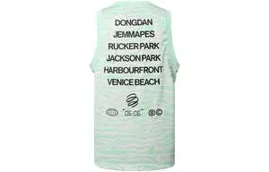 JORDAN Irregular Texture Alphabet Printing Mesh Training Sports Vest