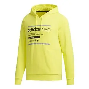 Adidas Neo Series Pullover Hoodie - Yellow