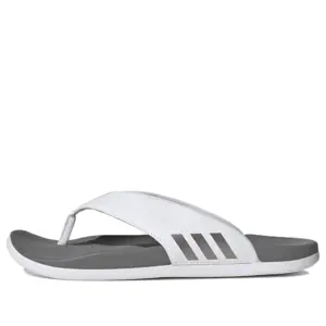 Adidas Adilette Comfort Flip Flop - White/grey