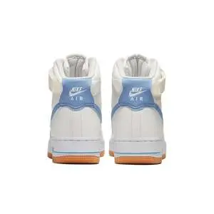 Nike Force 1 High Top Sneakers - White/blue