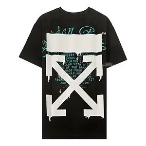 Off-White Dripping Arrows Loose Short-sleeved T-shirt