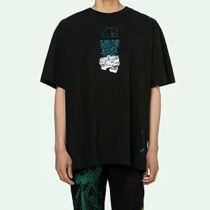 Off-White Dripping Arrows Loose Short-sleeved T-shirt