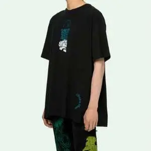 Off-White Dripping Arrows Loose Short-sleeved T-shirt