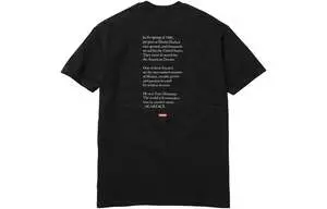 Supreme Fw17 X Scarface Shower Tee Crossover Short Sleeve - Black