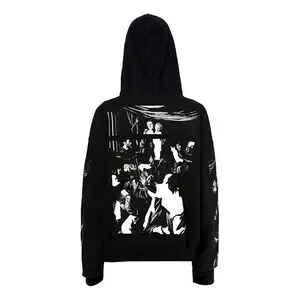 Off-White Caravaggio Printed Hoodie - Black