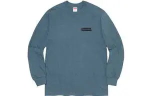 Supreme Ss20 Week 1 Sacred Unique Ls Tee - Bluegray