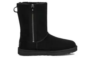 UGG Classic Short Zip Boots - Black