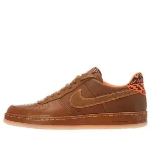 Nike Force 1 Downtown Low 'bhm' Sneakers - Hazelnut/hazelnut-orange