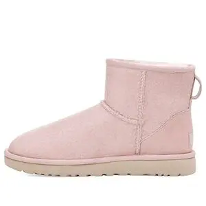 UGG UGG Classic Mini Snow Leopard Boots Pink