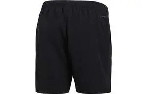 Adidas Solid Color Logo Straight Sports Shorts - Default Color