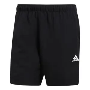 Adidas Adidas Solid Color Logo Straight Sports Shorts Default Color
