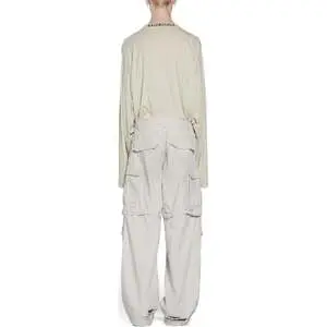 Balenciaga Large Cargo Pants - Light Grey