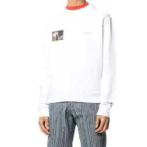 Off-White Caravaggio Angel Graphic Sweatshirt