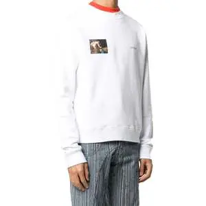 Off-White Caravaggio Angel Graphic Sweatshirt