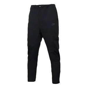 Nike Woven Athleisure Casual Sports Long Pants - Black