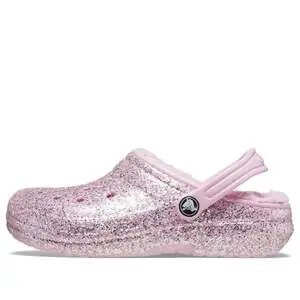 CROCS Classic Lined Glitter Clogs