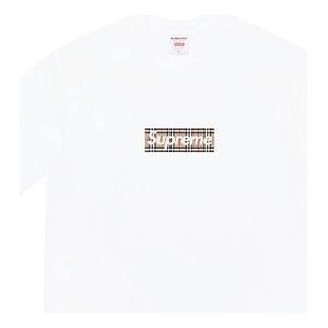Supreme Ss22 Week 3 X Burberry Box Logo Tee - Multi-color