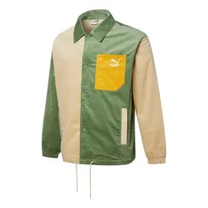 PUMA Corduroy Coach Jacket - Green