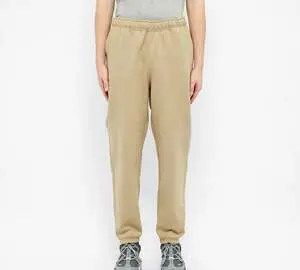 Nike Lab Logo Retro Classic Fleece Lined Bundle Feet Sports Pants - Khaki