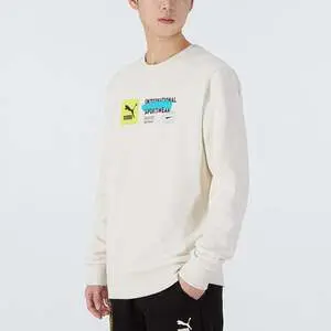 PUMA Printed Crewneck Pullover